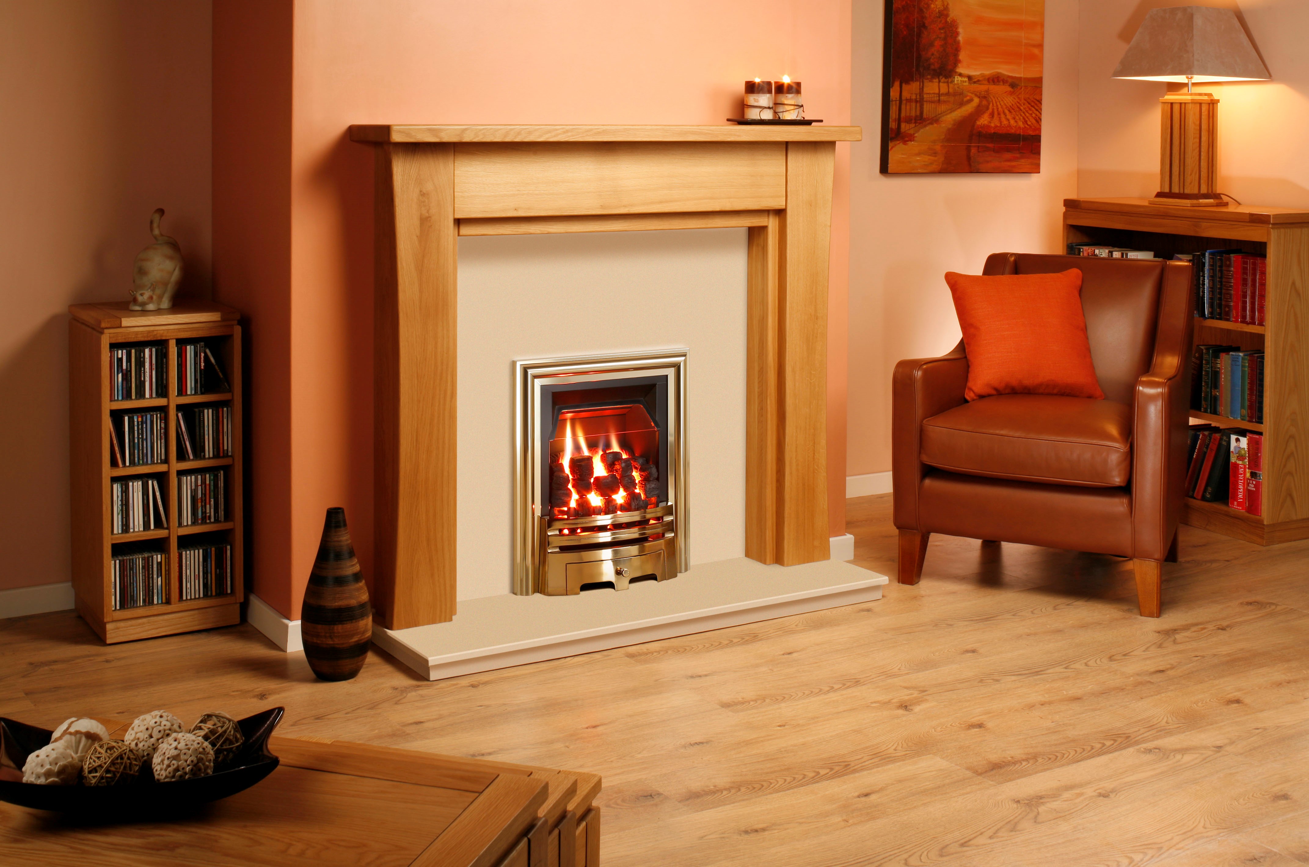 Inset Gas Fires: Energis Slimline Vista