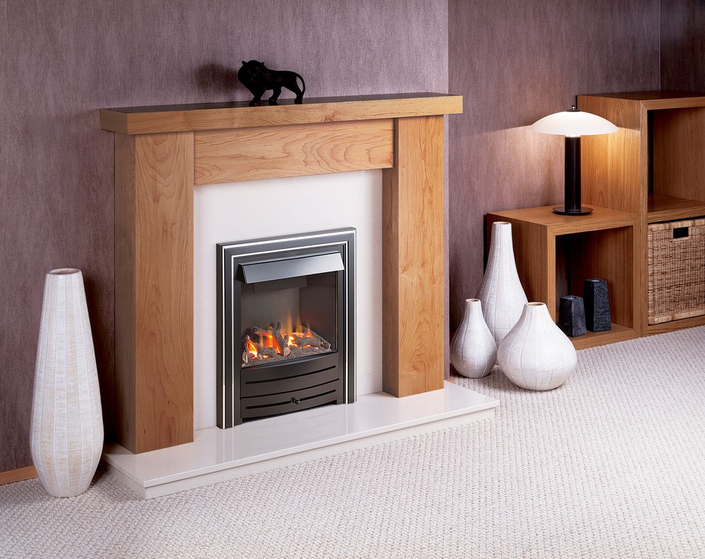Balance Flue Gas Fires: Veo Slimline Bal.Flue